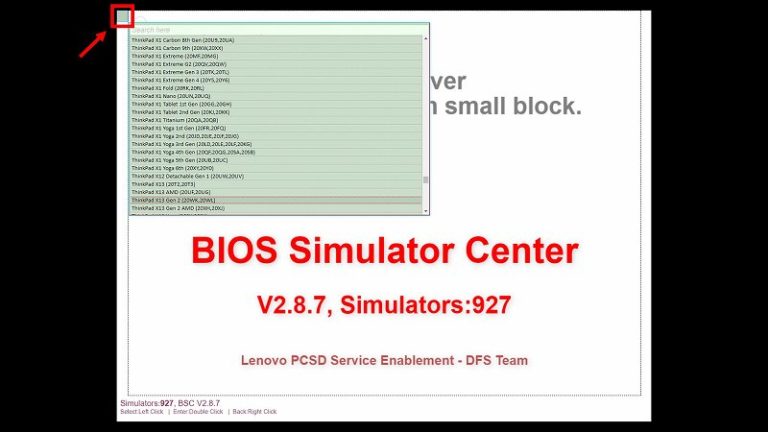 ThinkPad BIOS画面のシミュレーションができるサイト！？ | ちょうべいのThinkPad
